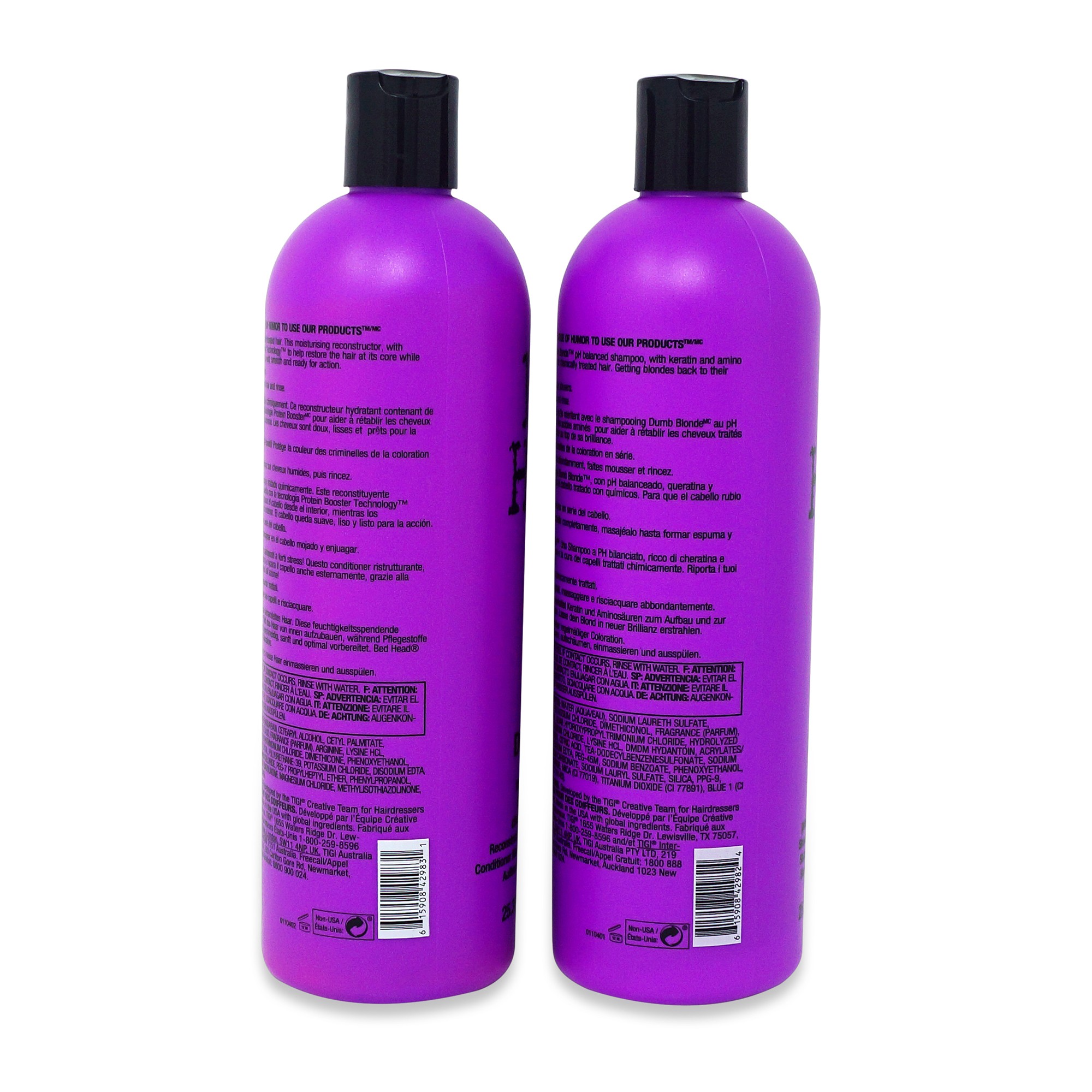 Tigi Bed Head Dumb Blonde Tween Duo Pack 50 72 Oz ~ Beauty Roulette