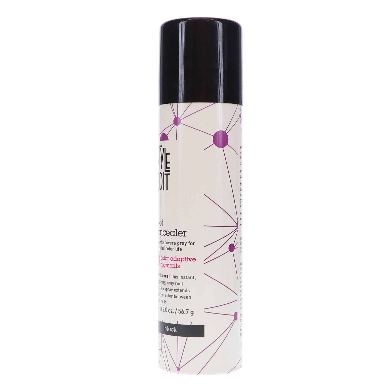 Style Edit Black Root Concealer Touch Up Spray 2 oz ~ Beauty Roulette